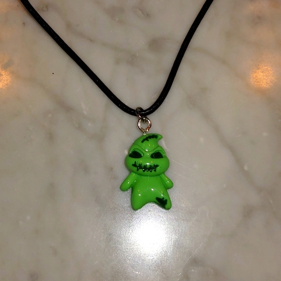 Disney | Jewelry | Oogie Boogie Necklace Halloween Necklace Nightmare ...